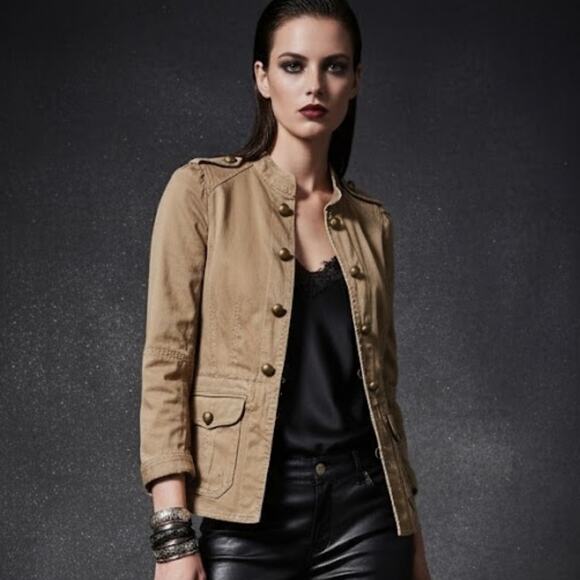 Marc Jacobs | Jackets & Coats | Marc Jacobs Militaryinspired Jacket ...